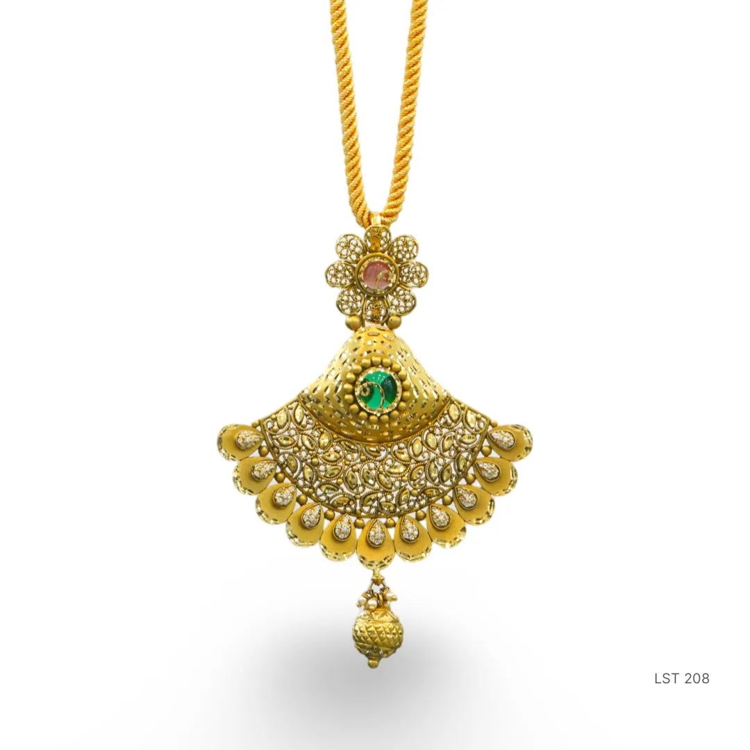 Gold Gold Pendant sets - Chhaganlal Dayaljee Jewellers CHD-THE ORIGINAL ...
