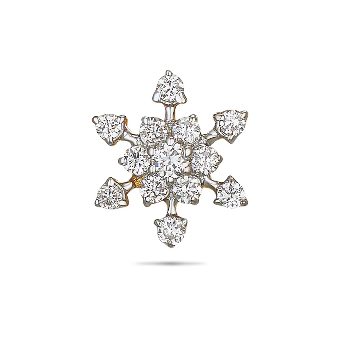 Diamond nosepin - Chhaganlal Dayaljee Jewellers CHD-THE ORIGINAL