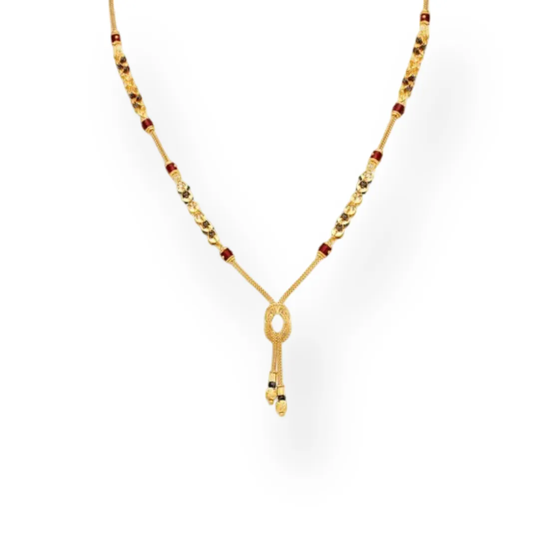 Gold Mangalsutra - Chhaganlal Dayaljee Jewellers CHD-THE ORIGINAL